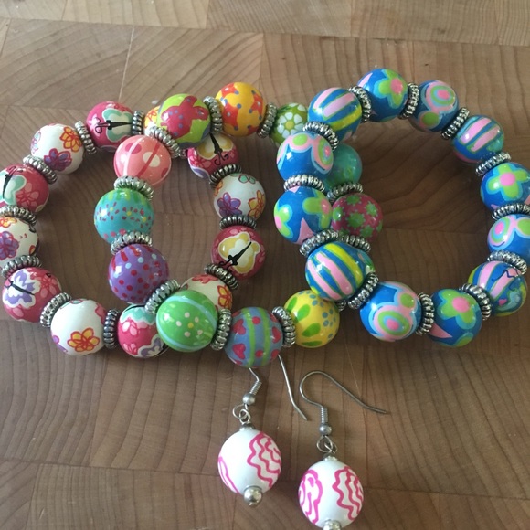 Angela Moore | Jewelry | Angela Moore Bracelets And Earrings | Poshmark